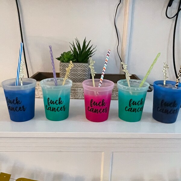 Reusable Silly Straw, Colorful Straw, Rainbow Colored Straw, Wacky ...