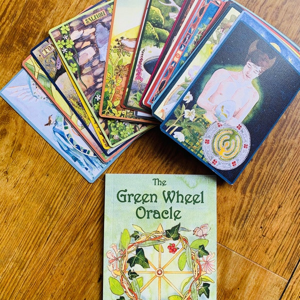 The Green Wheel Oracle Cards | Celtic Witchcraft Deck | Pagan Festivals ...