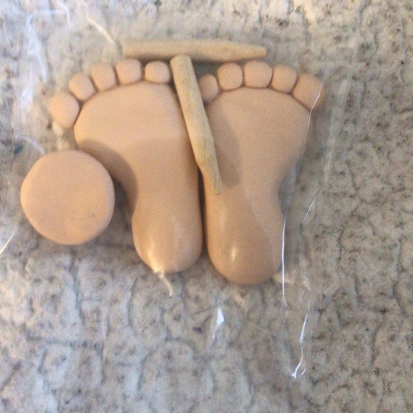 Gnome Feet and Nose - Etsy