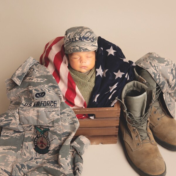 Military Inspired Diaper Cover & Cap Set - All Branches of Service - Etsy