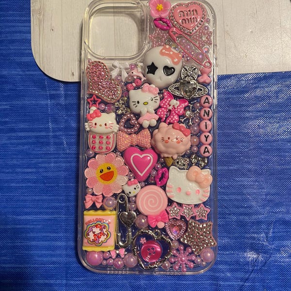 Junk Cases | Charm Phone Cases | Sanrio Phone Case - Etsy