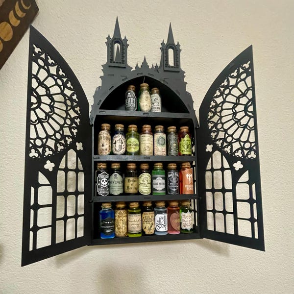 Gothic Display Cabinet : Gothic Décor - Etsy