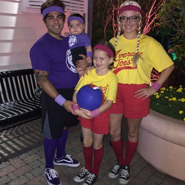 Average Joe's T-shirt Dodgeball Joes Team Halloween Costume Shirts ...