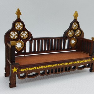 1/48th Kit Wonky Desk and Chair, Quarter Scale - Etsy