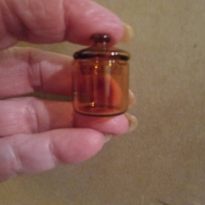 Miniature Glass Vase Mini Glass Color Flask Bottles Miniature - Etsy