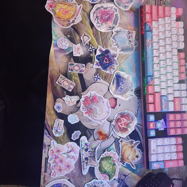 FFXIV White Mage Waterproof Vinyl Sticker | Final Fantasy 14 WHM Job ...