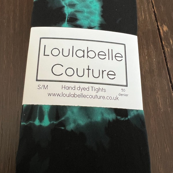 TIE DYE Tights - ASTRO Colourway - 50 Denier Dip Dye, Fun, Unique ...