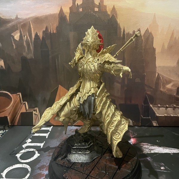 Dragon Slayer Ornstein Statue, Dark Souls Figurines, Dark Souls Boss ...