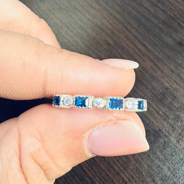 Unique Garnet Ring for Men/ 925 Sterling Silver/ AAA Quality Garnet ...