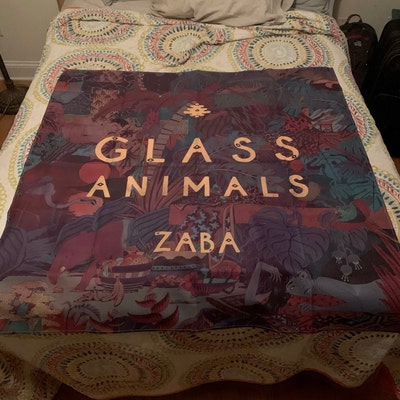 Glass Animals Zaba Album Cover Large Banner 40x40, English Alternative ...
