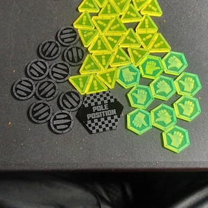 Gaslands Token Set 46 Tokens - Etsy