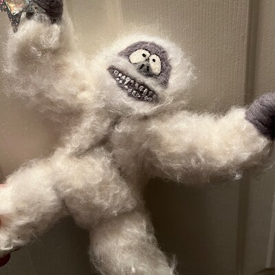 Abominable Snowman Christmas Tree Topper Personalized Yeti Custom Yeti ...