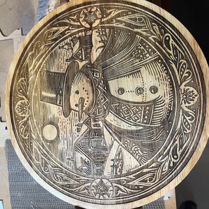 Trollen Wheel / Kumihimo Disc Unique Laser Cut File (Download Now) - Etsy