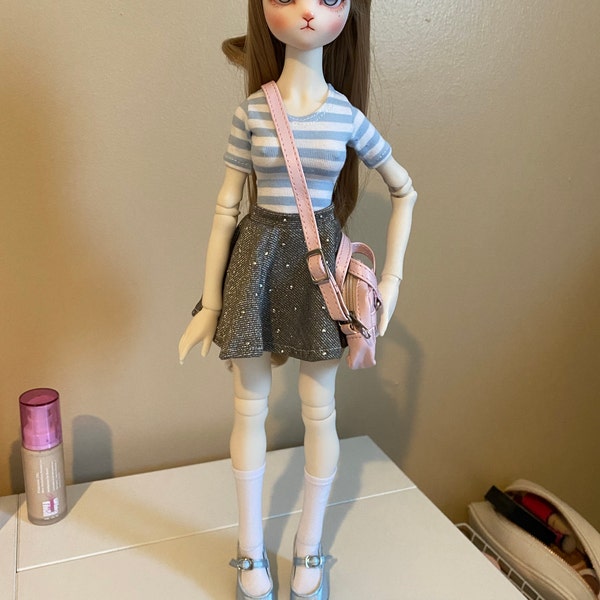 Floral Muslin Dress for Minifee, Minifee Clothes, BJD Clothes - Etsy