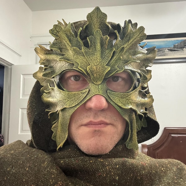 Leather Fire Mask - Etsy