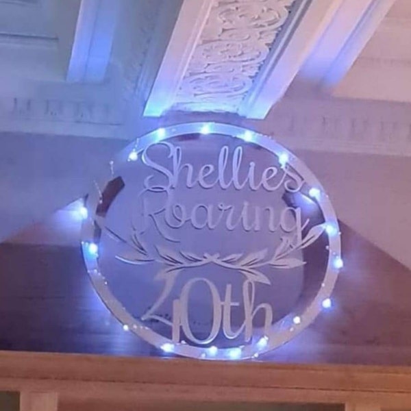 Personalized Birthday Name Hoop: Wooden Wall Decor - Etsy UK