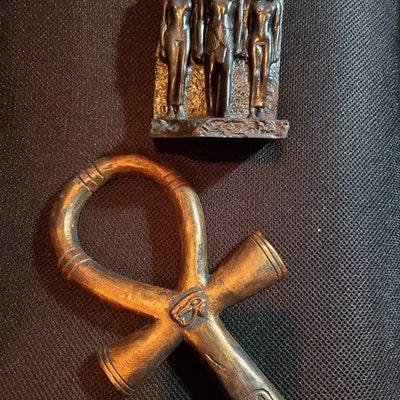 Ancient Egyptian Trinity God Osiris Goddess Isis and Their - Etsy