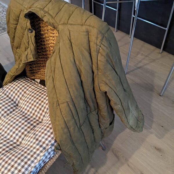 Fufaika Soviet MILITARY WW2 Winter Puffer Jacket UNIFORM Telogreika ...