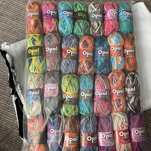 Opal Mini Balls Set 28 Balls / 4ply Sock Yarn - Etsy