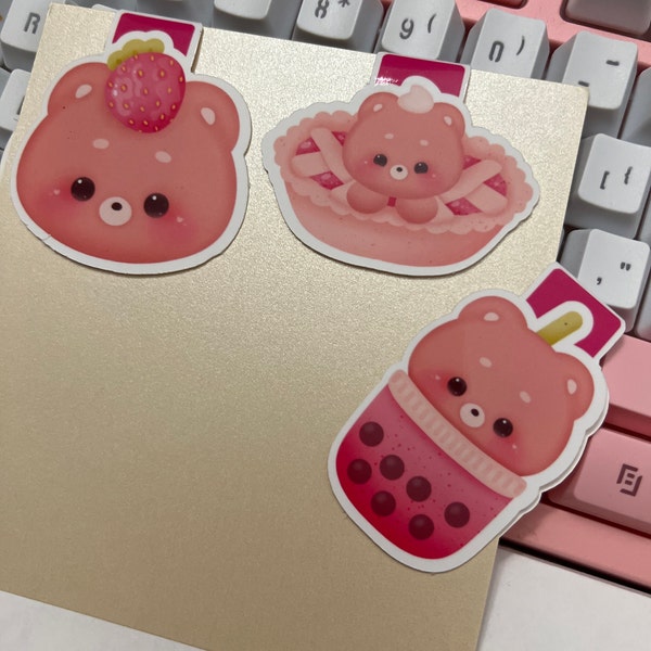 Cute Kawaii Printable Bear Bakery Clipart Set / Commercial Use/ PNG ...