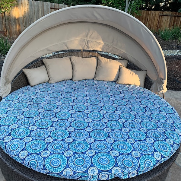 Custom Daybed Cover Set With 100% Screen Printed Polyester (zippered ...