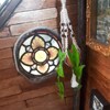 Miniature Stained Glass Round Window. Model STAR. Diorama, Dollhouse ...