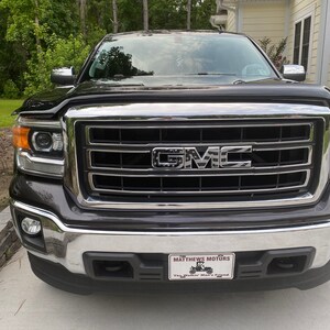 PRECUT GMC Sierra Gel Coated domed Patriotic Flag Emblem | Etsy