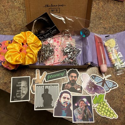 POST MALONE Inspired Sword Y-chain Necklace // circles - Etsy