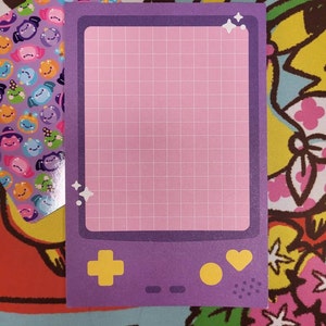 Blueberry Milk Sticky Notes 3x3 Sticky Notes Asian Notepad Asian ...