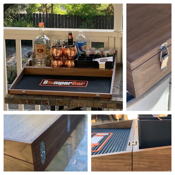 Top Shelf Bumperbar - the World's First Compact, Portable Bar System - Etsy