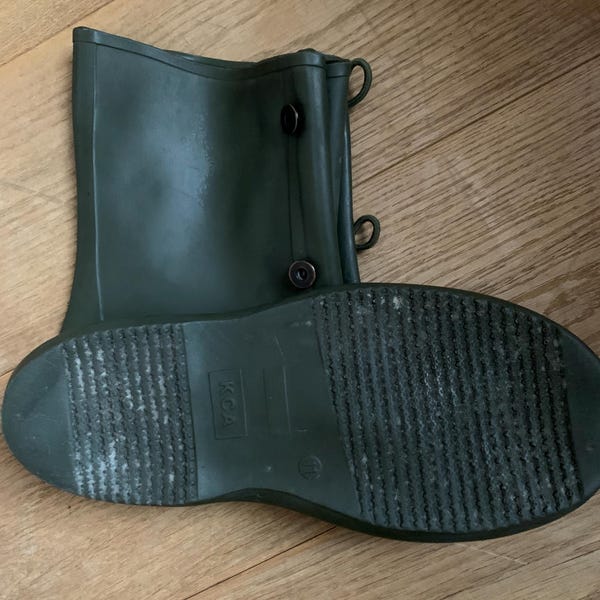 Wellington Boots Original US Waterproof Rubber Overboots Army Military ...