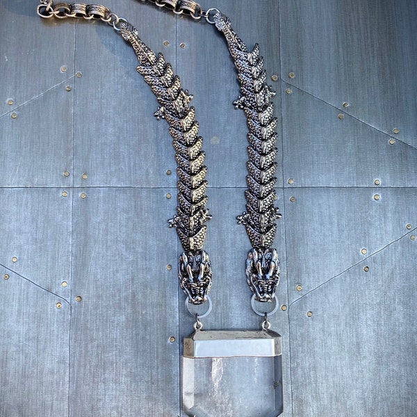 Rainbow Aura Quartz Clusterterminated Points Gold Necklace Gold Wire Wrap Aura Necklace ...