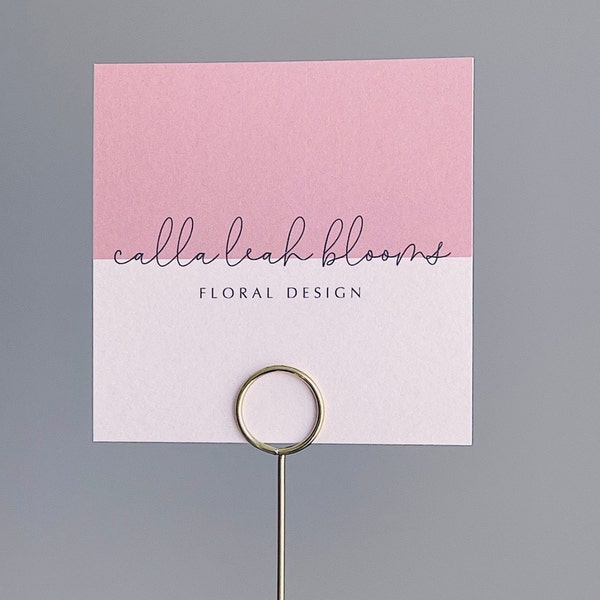 Colorful Business Card Design | Colorblock Custom Business Cards ...