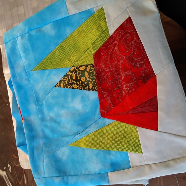 Camping Tent Paper Pieced Quilt Block Pattern PDF - Etsy