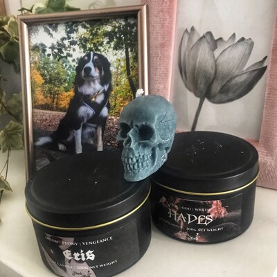 Persephone Queen of the Underworld Dark Scented Candle Gothic Ritual ...