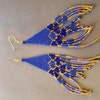 Mermaid Tail Bead Earring Pattern, Seed Bead Pattern for Mermaid ...