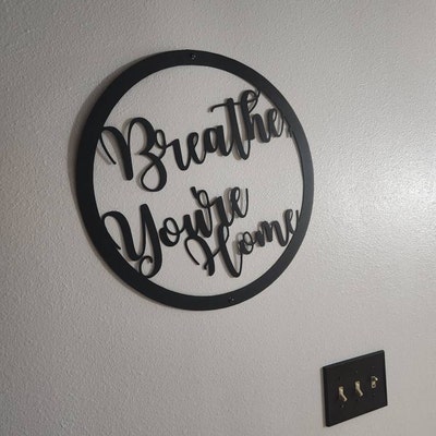 Whalecome Welcome Sign, Metal Welcome Sign, Funny Welcome Sign ...