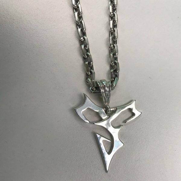 Final Fantasy X Tidus Pendant in Sterling Silver or Antique Bronze ...
