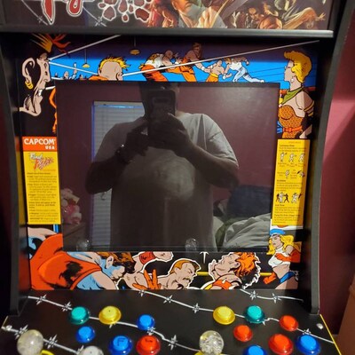 Arcade 1up Final Fight Arcade Monitor Bezel Sticker Decal - Etsy