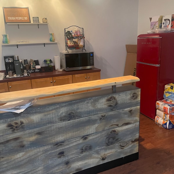 6 Foot Memphis Reception Desk - Etsy