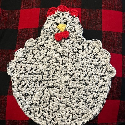 CROCHET PATTERN Farmhouse Trivet Potholder Crochet Pattern, Instant ...