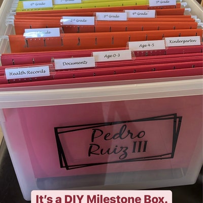 Teacher/classroom File Organizer DIY Kit Classroom Mailbox - Etsy