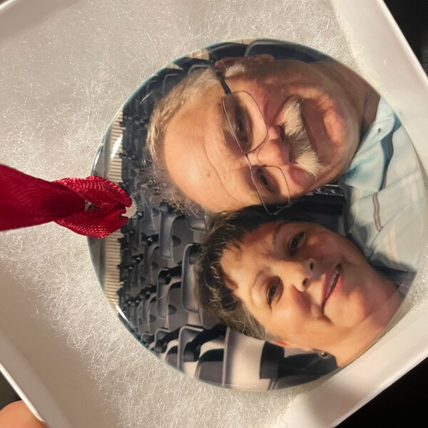 Personalized Christmas Ornament 40th Wedding Anniversary Gift ...