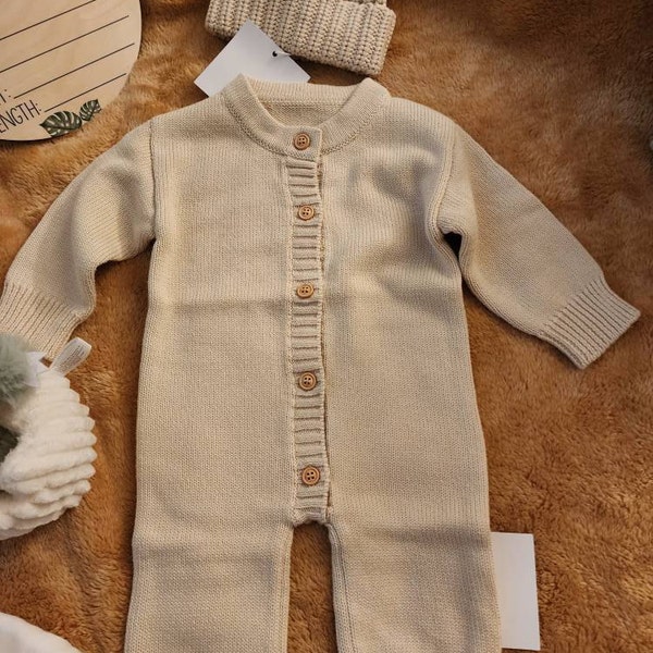 BABY KNIT SET, Newborn Knits, Winter Baby Knitwear, Chunky Baby Knits ...