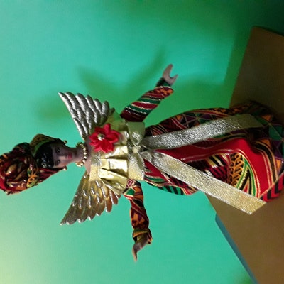 Afrocentric Angel Tree Topper, African American Angel Tree Topper ...