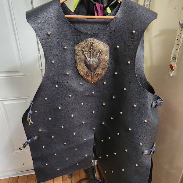 Reserved*****hand Forged 16GA Lion Head Embossed Tudor Rose Elbow Cops ...