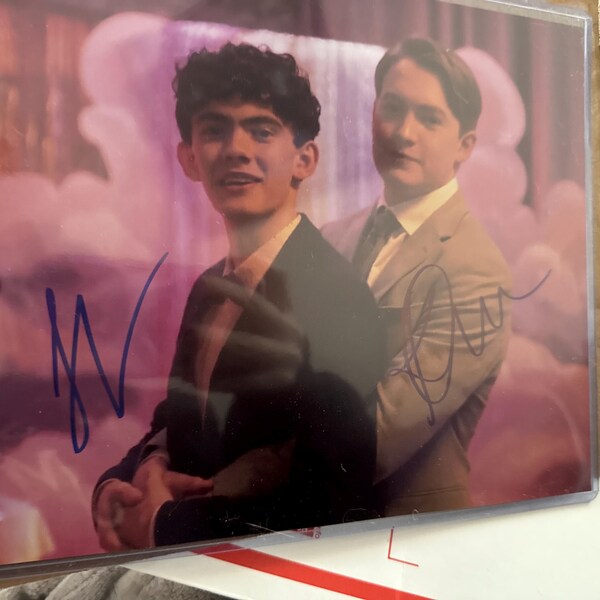 Lin-manuel Miranda Jonathan Groff Signed Autographed Hamilton Broadway ...