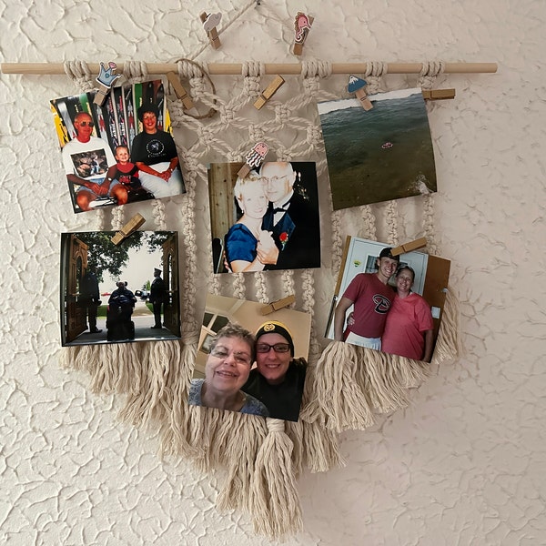 Macrame Hanging Jellyfish, Coastal Sea Creatures Decor, Nautical ...