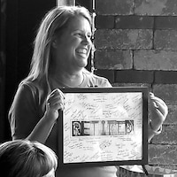 Retirement Signature Gift, Leaving Gift Retirement Signing Gift ...