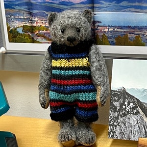 PDF Pattern for Realistic Bear Alpha 7 Inch Long by Aerlinn Bears - Etsy